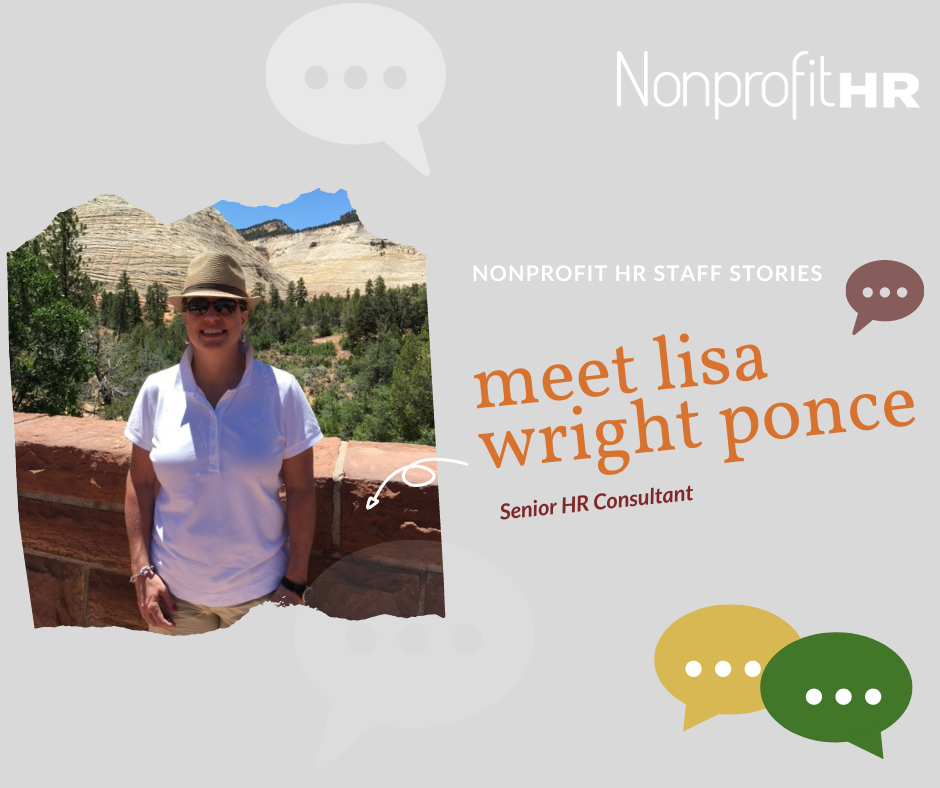 Nonprofit HR Staff Story: Lisa Wright Ponce