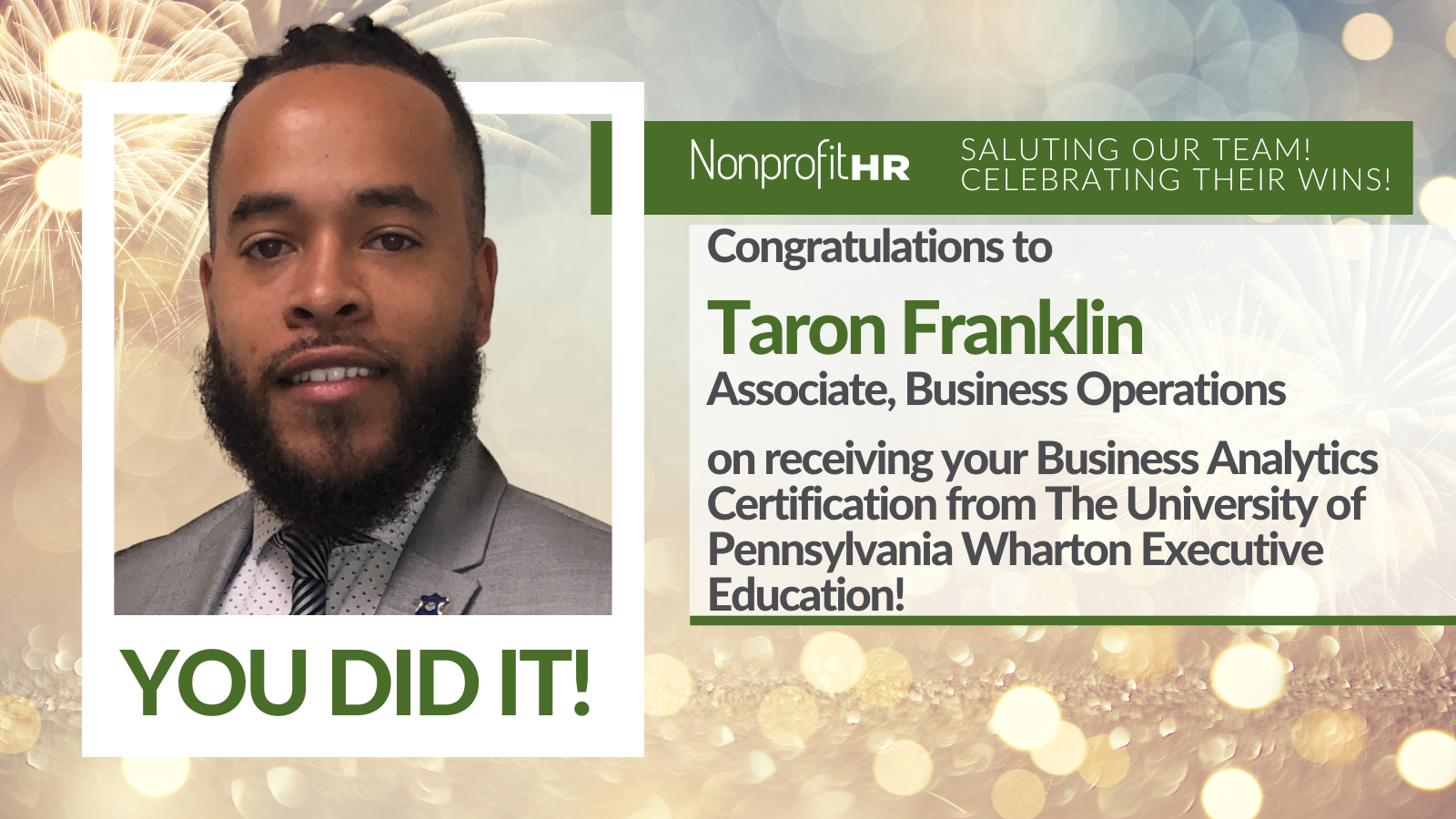 Credentials Celebration Campaign Templates |Nonprofit HR – Best Human ...