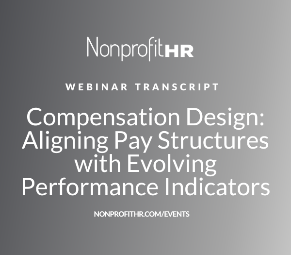 Compensation Design: Aligning Pay Structures with Evolving Performance ...